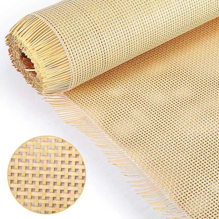 24" x 49 ft Width Square Cane Webbing, Rattan Cane Webbing
