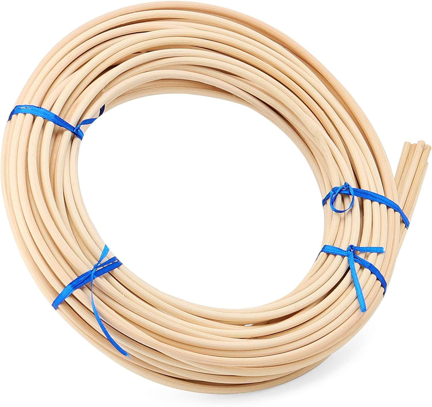 # 8 Spline, 66 Ft Reed Spline, Natural Cane Webbing Roll