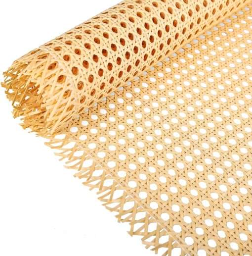 Upgraded Plastic Rattan Webbing, DIY Handwoven Synthetic Poly