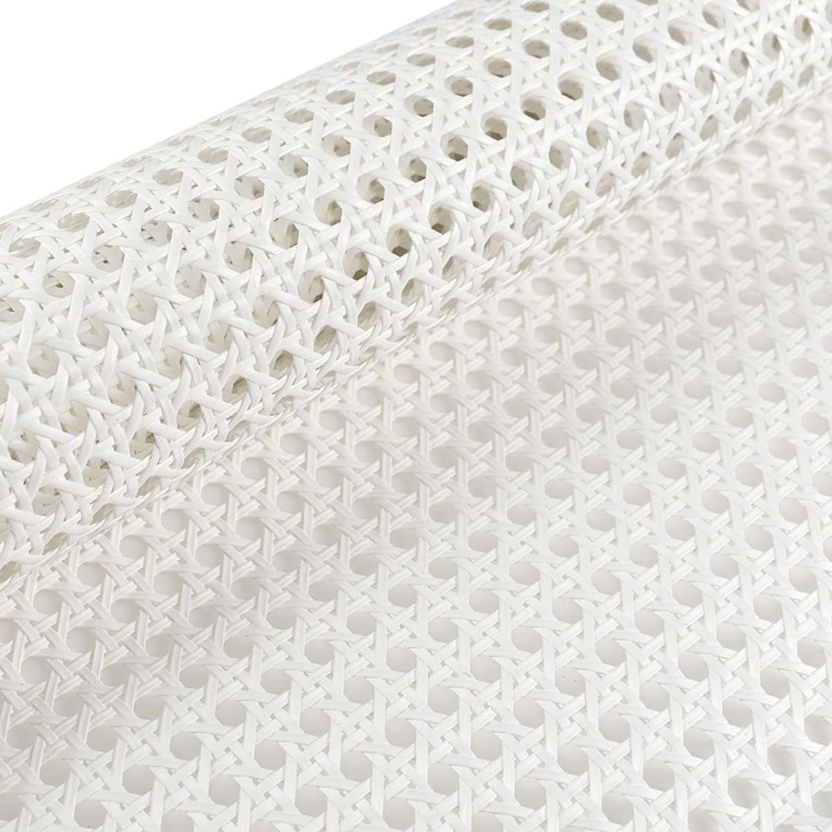 homeemoh Rattan Cane Webbing Roll Plastic 40cm×100cm Mesh