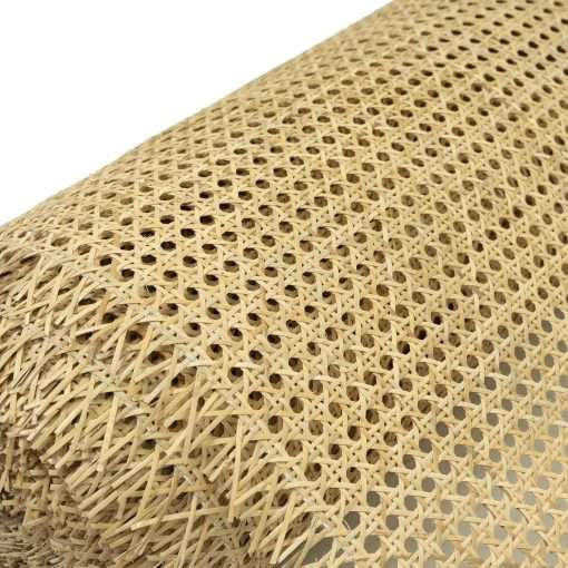 36" Width Rattan Cane Webbing Roll 5 Feet Length Hexagon