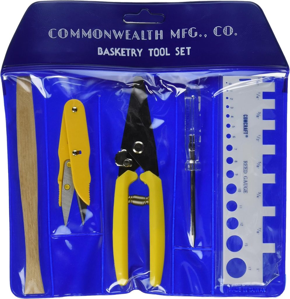 Commonwealth Basket Basketry Tool Kit - Cane Weaving Supplies