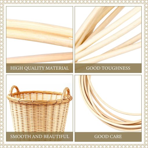 15 Pcs Rattan Repair Kits - Rattan Caning Material for Chairs
